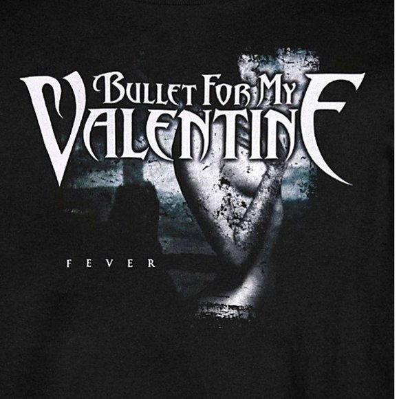 Tultex | Shirts | Bullet For My Valentine Tshirt Bfmv Fever Metal Rock ...